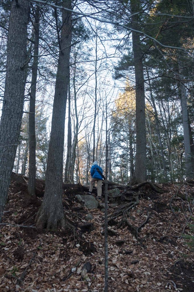 Hiking the Indian Head and Rainbow Falls trail in the Adirondacks